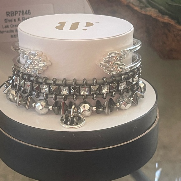 Jewelry | Bomb Party Luxe Stacks Shes A Rebel Rbp7846 Fall 224 | Poshmark
